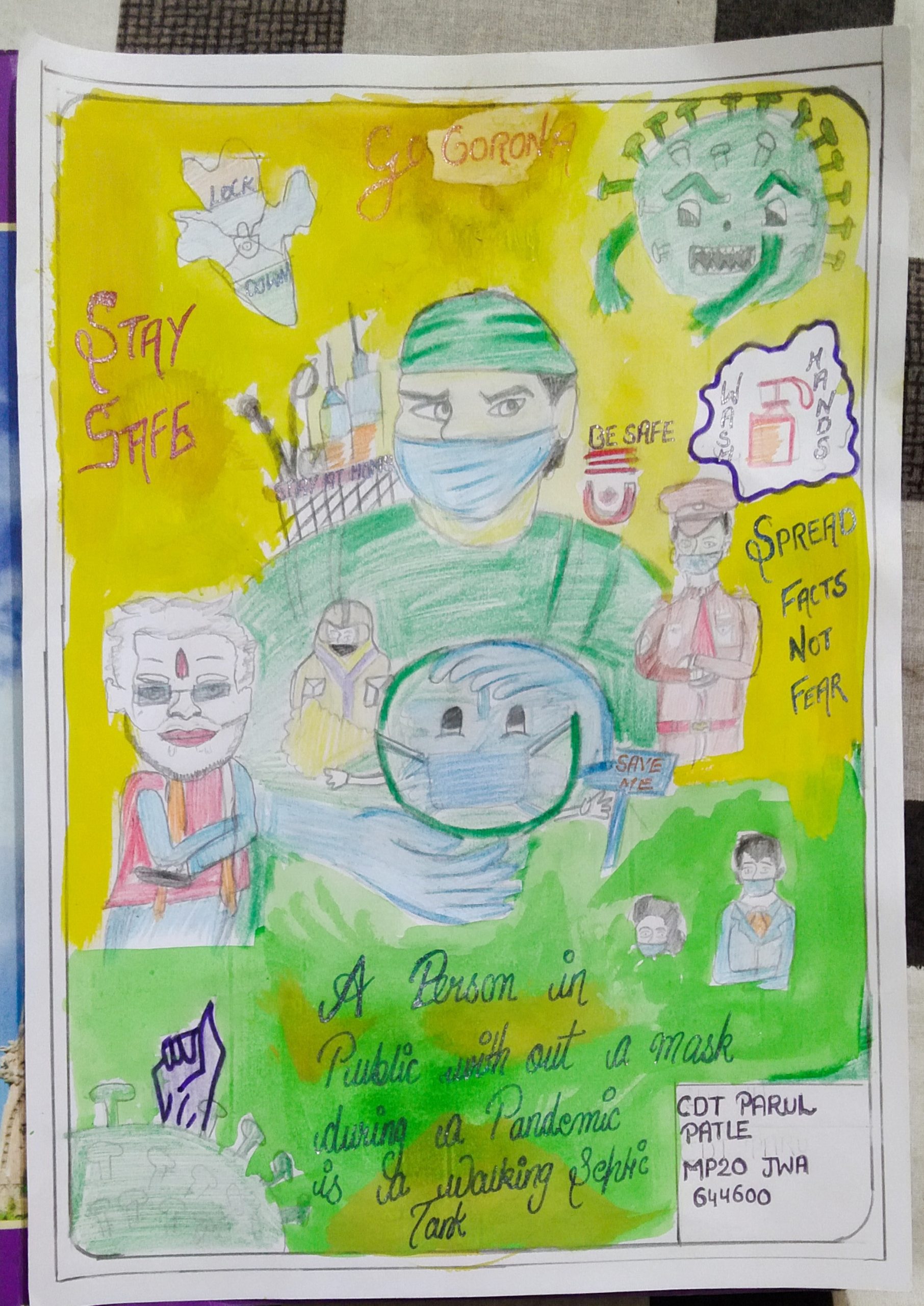 Poster making – India NCC