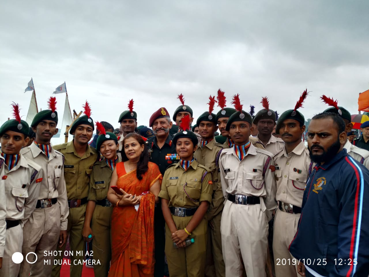 Culmination ceremony of Lachit -1 sailing expedition,2019 – India NCC