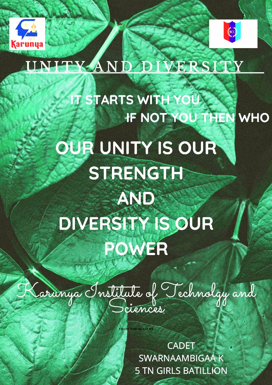 Unity in diversity – India NCC