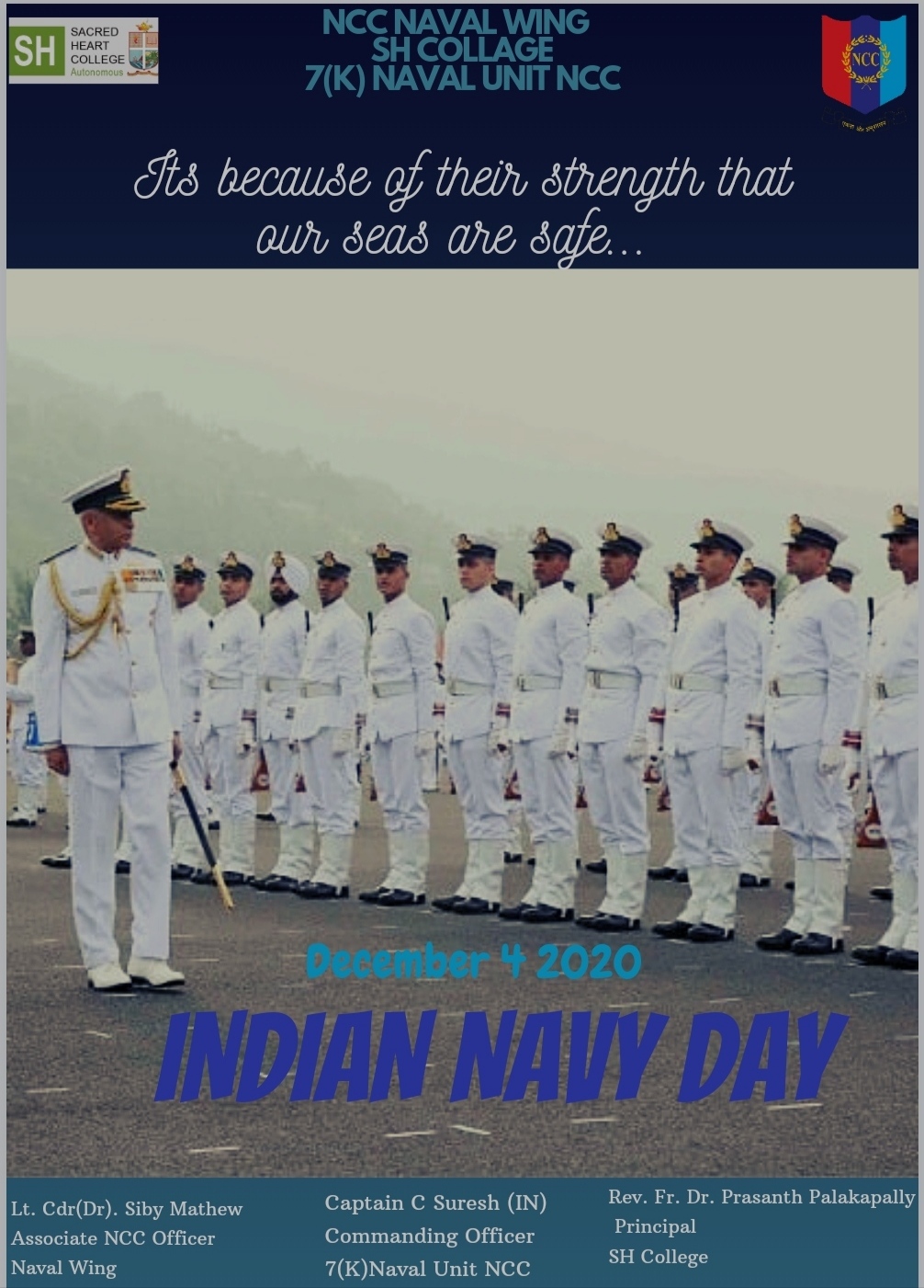 Navy Day Poster – India NCC