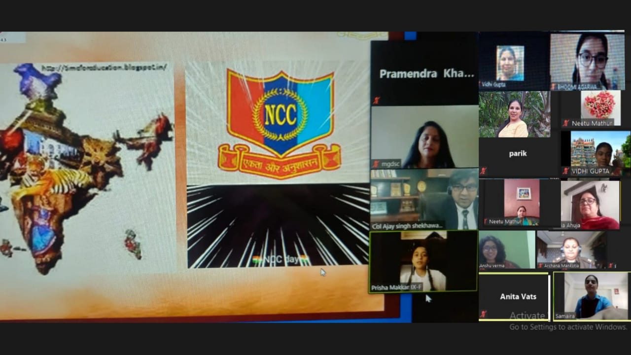 Online Inter class NIAP Competition – India NCC