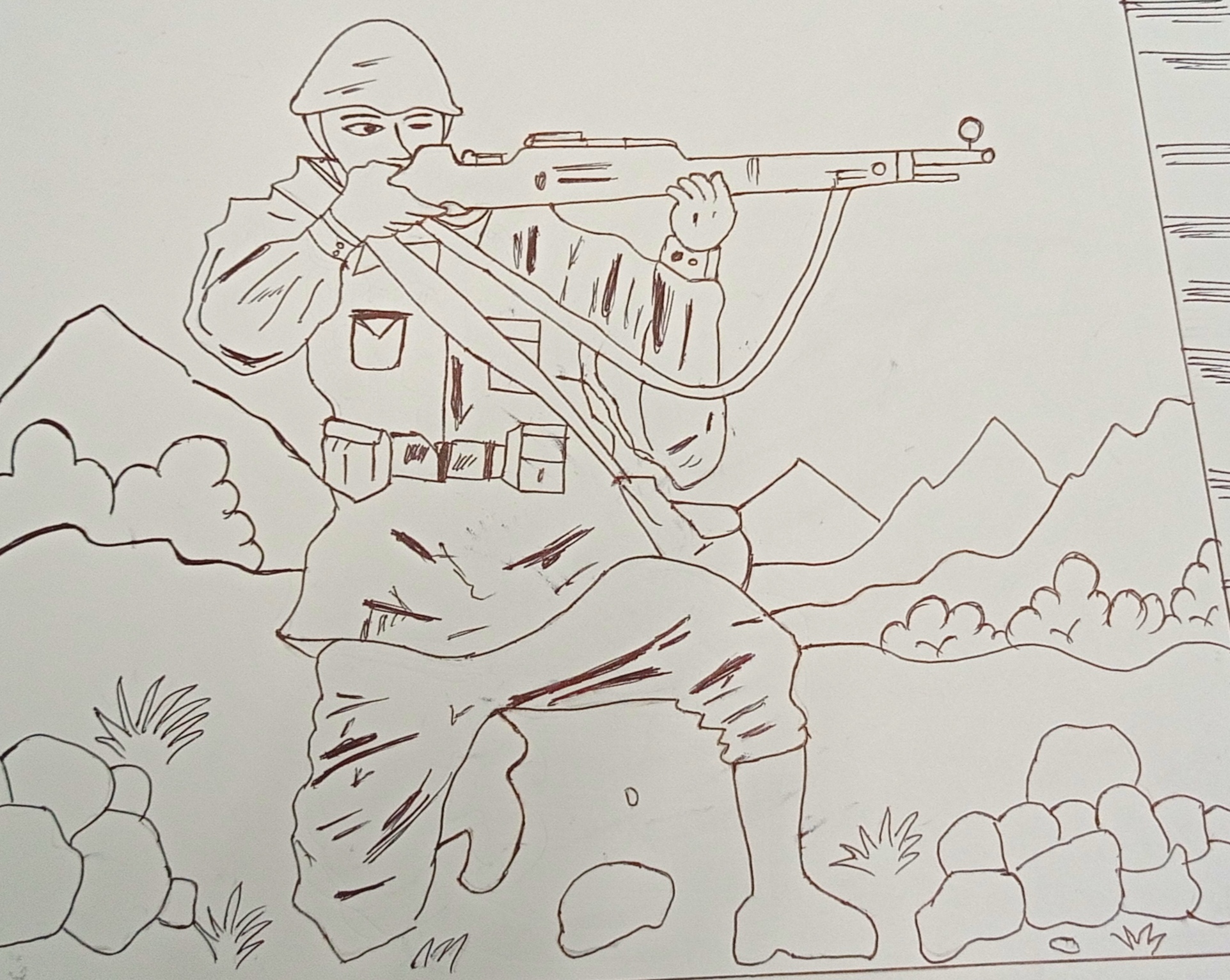 Drawing – India NCC