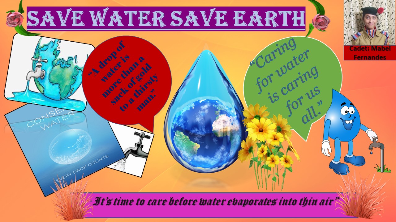 Save Water Save Earth – India NCC
