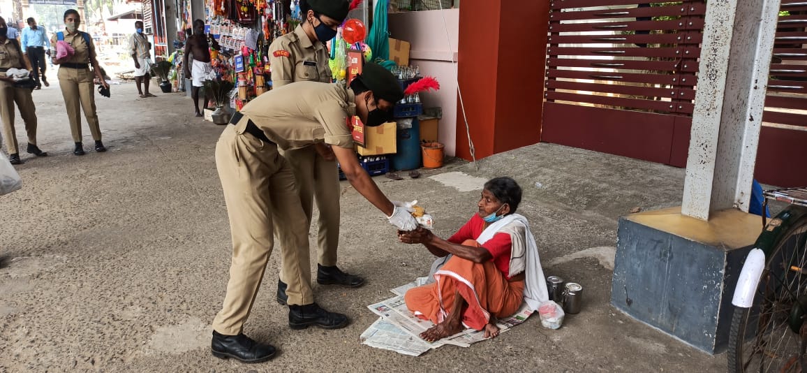 Food distribution – India NCC