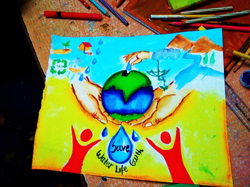 Save water save life – India NCC