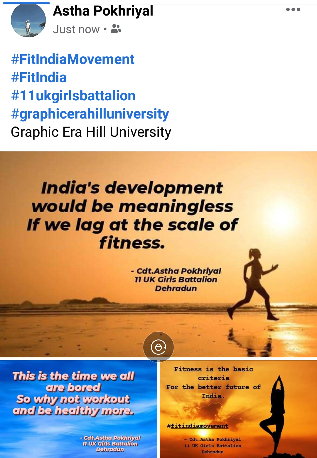 Fit India Movement – India NCC