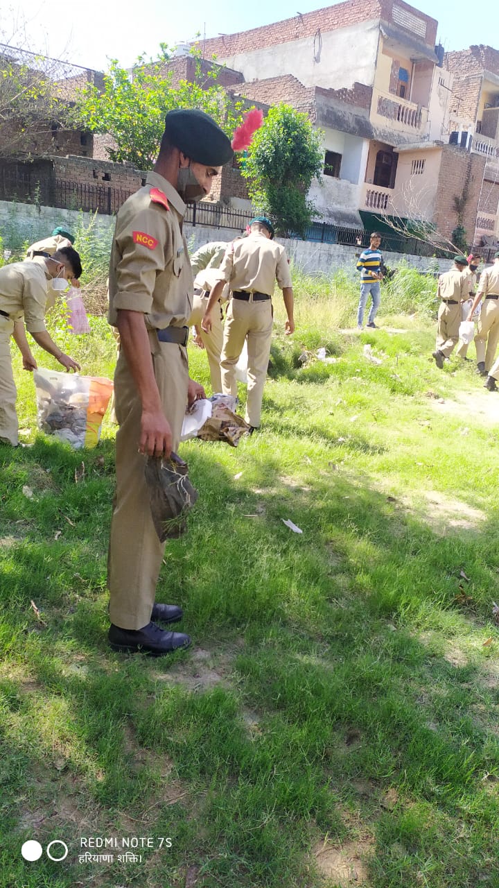 Green India clean India – India NCC