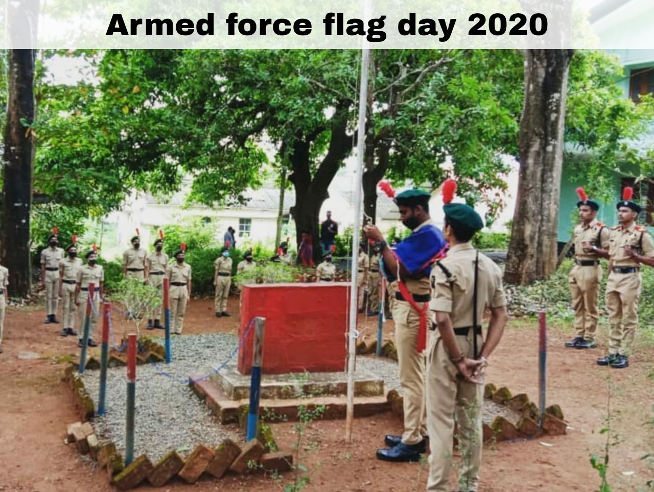 Armed forced flag day – India NCC