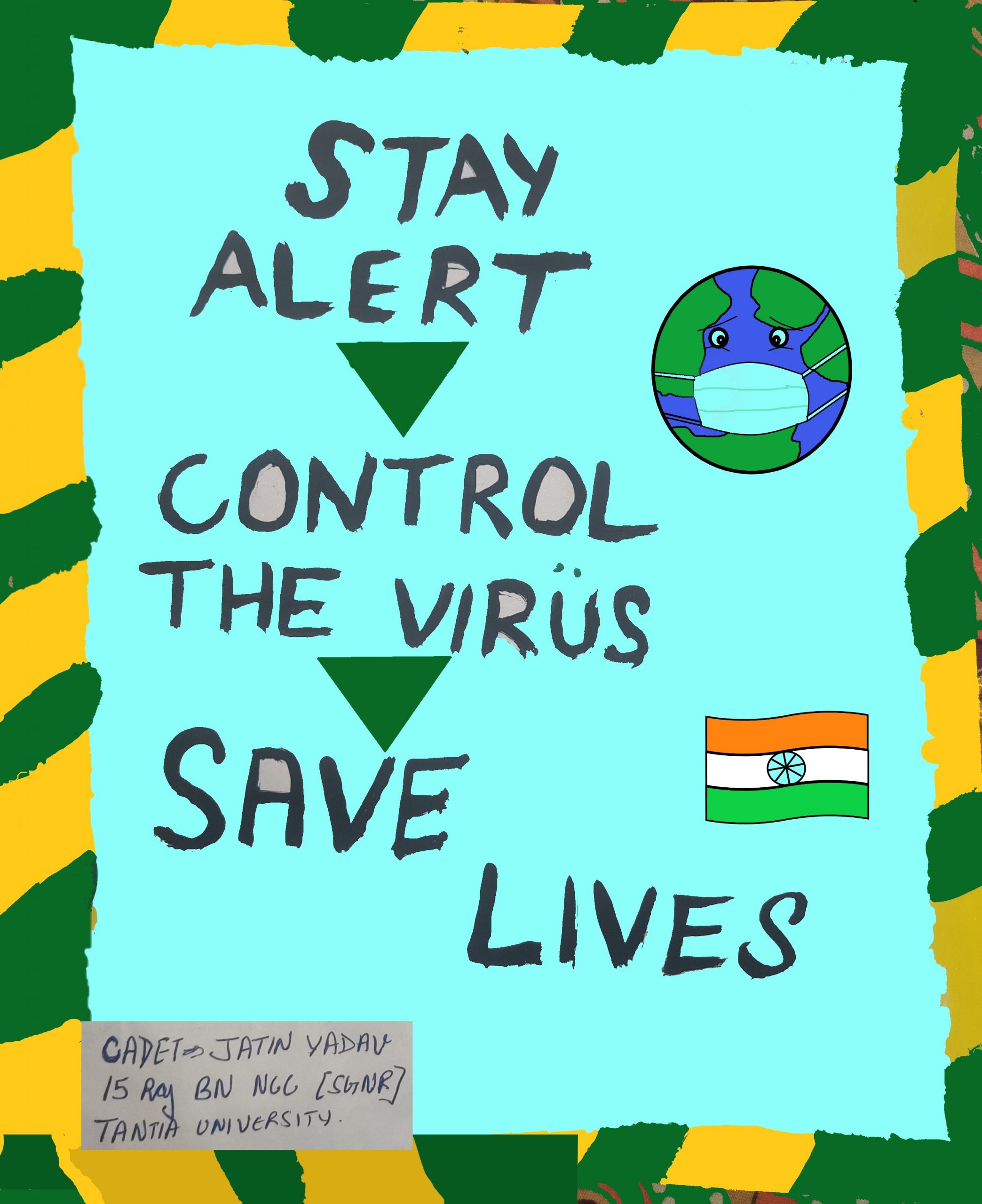 Corona poster – India NCC