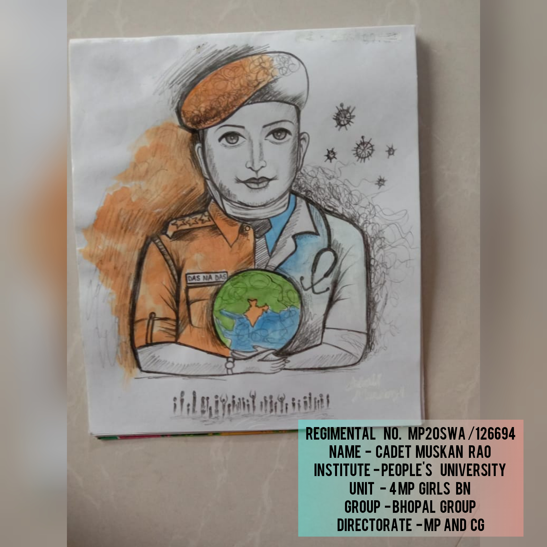 Indian army poster – India NCC
