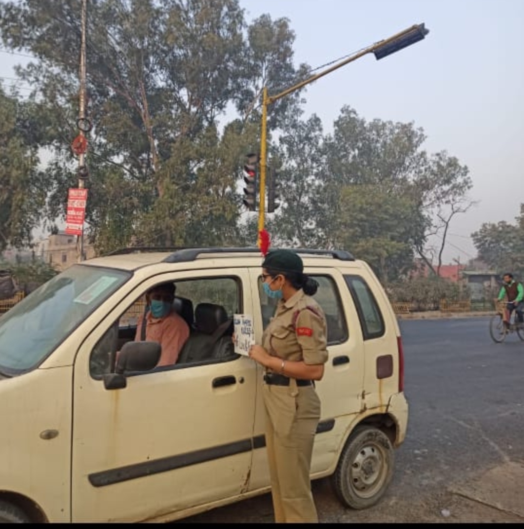 Traffic Rule awareness – India NCC