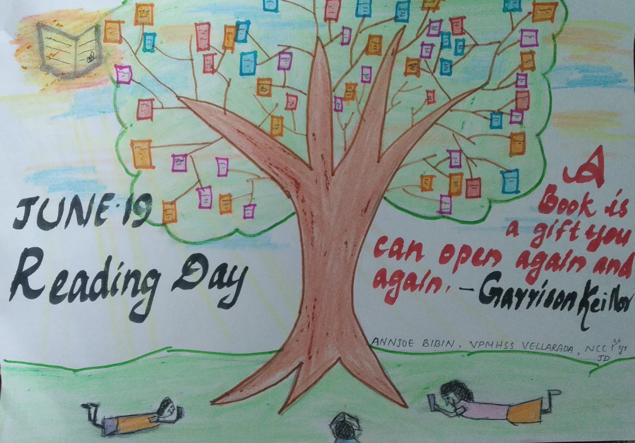 Reading Day Poster – India NCC