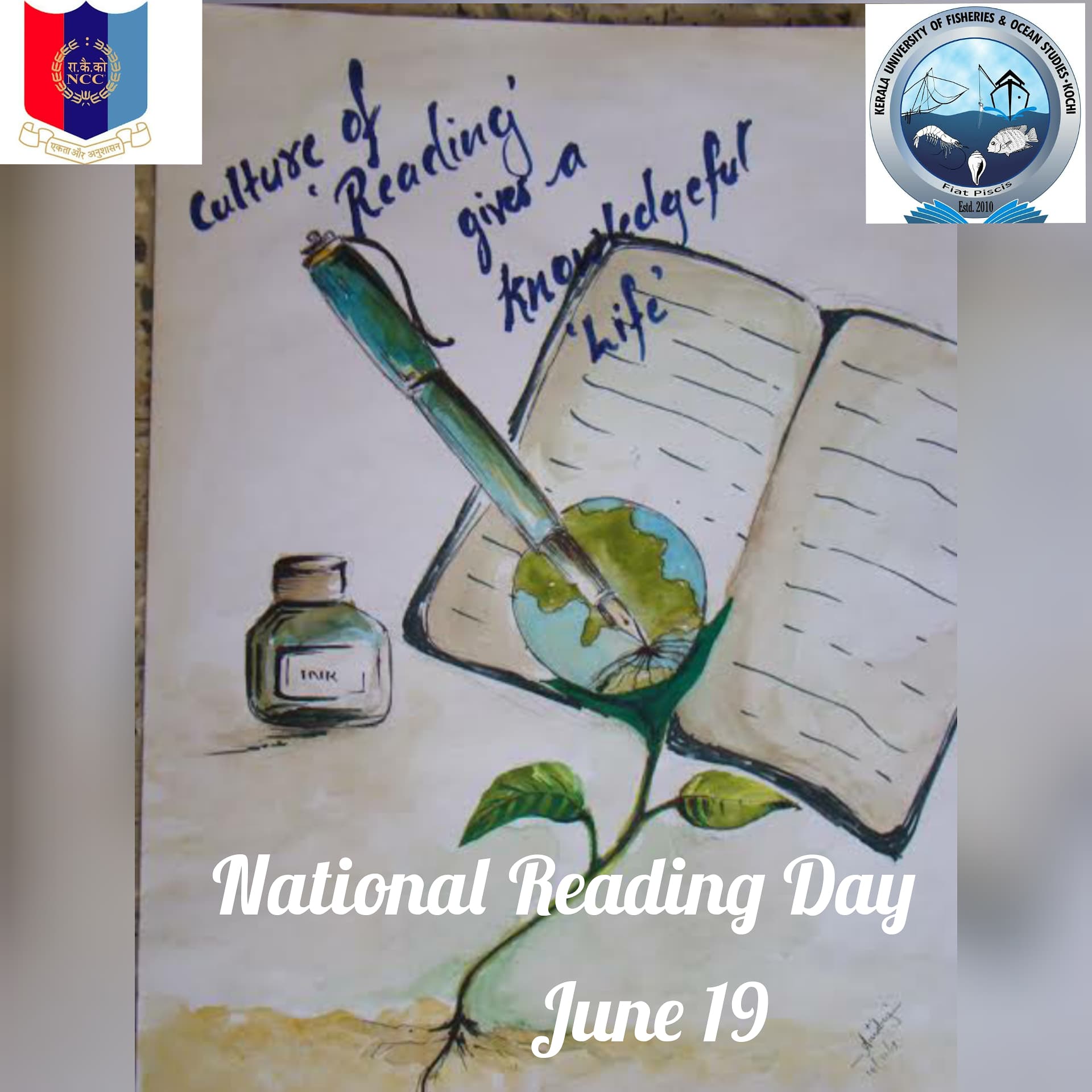 National Reading Day – India NCC
