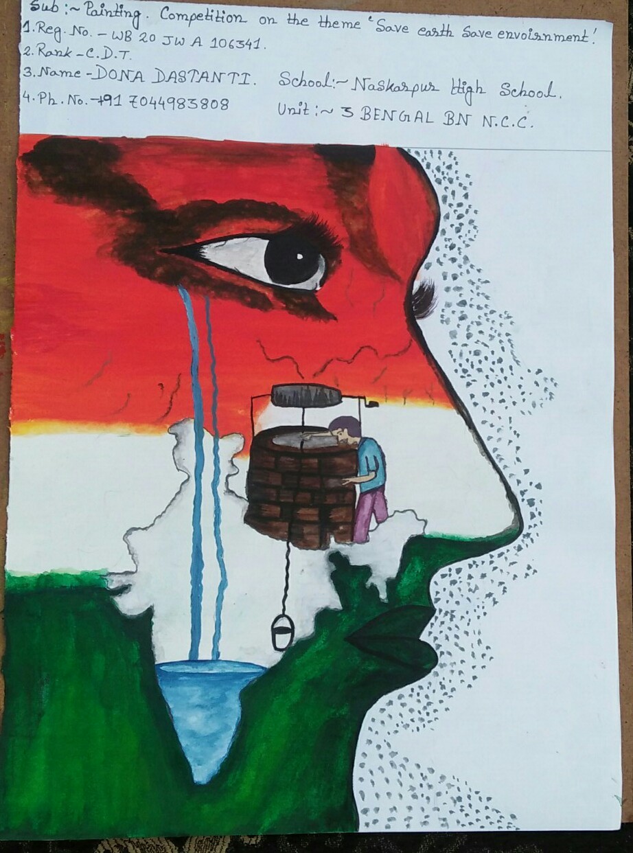 SAVE EARTH SAVE ENVIRONMENT – India NCC