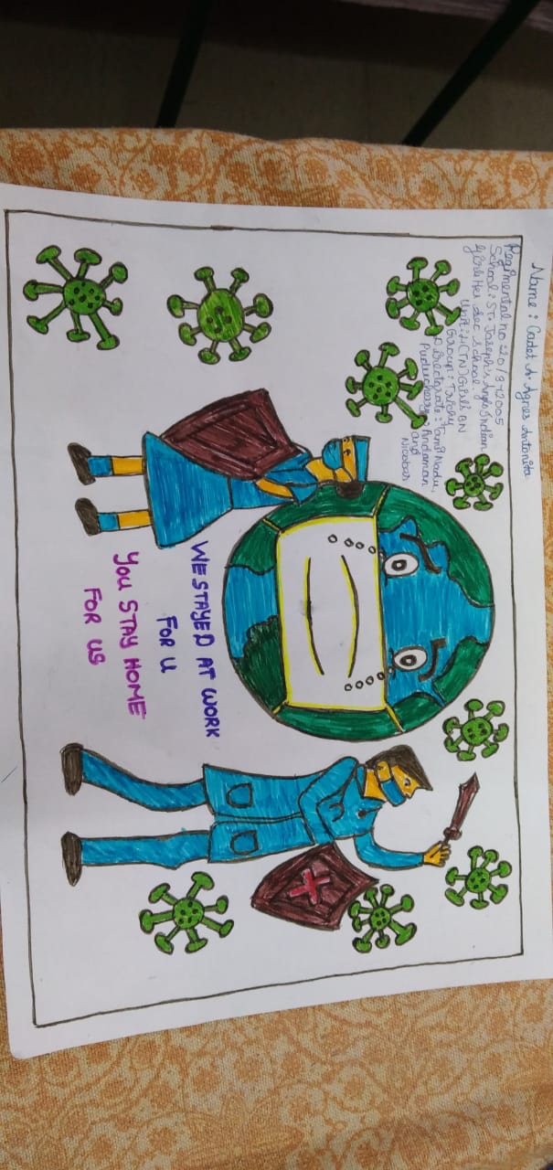 Stay safe Stay healthy – India NCC