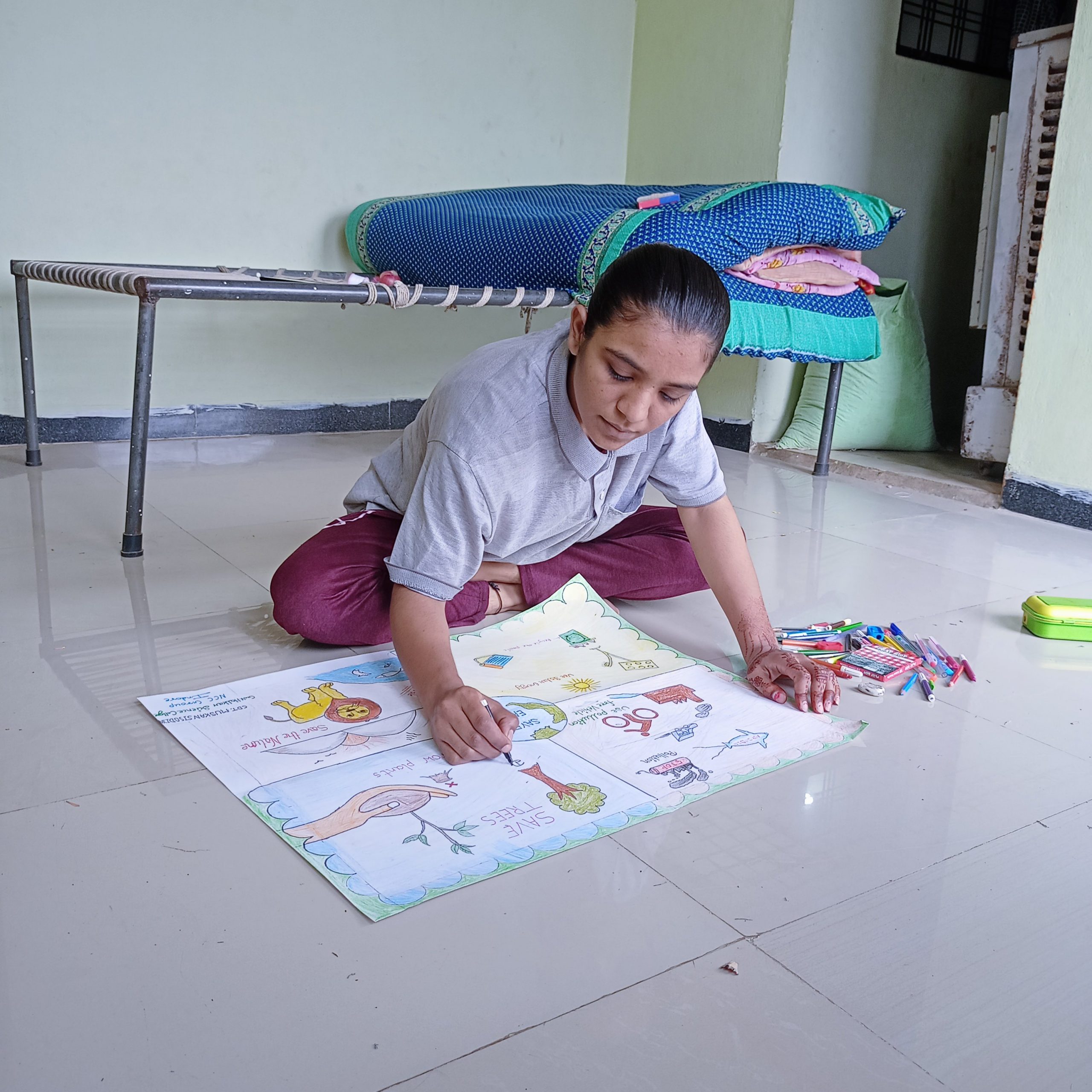 Poster making – India NCC