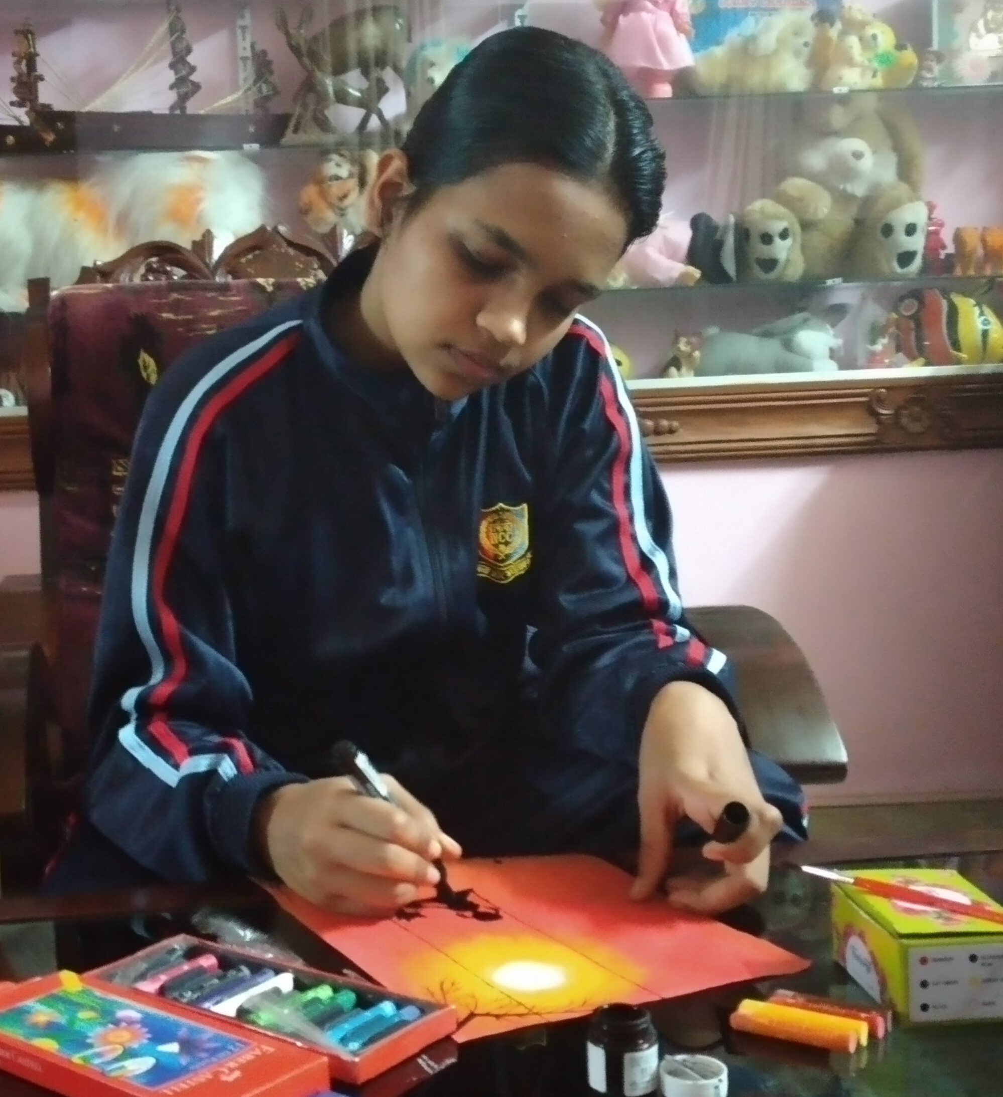 Pastel Shading – India NCC