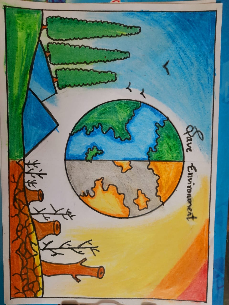 Save Environment – India NCC