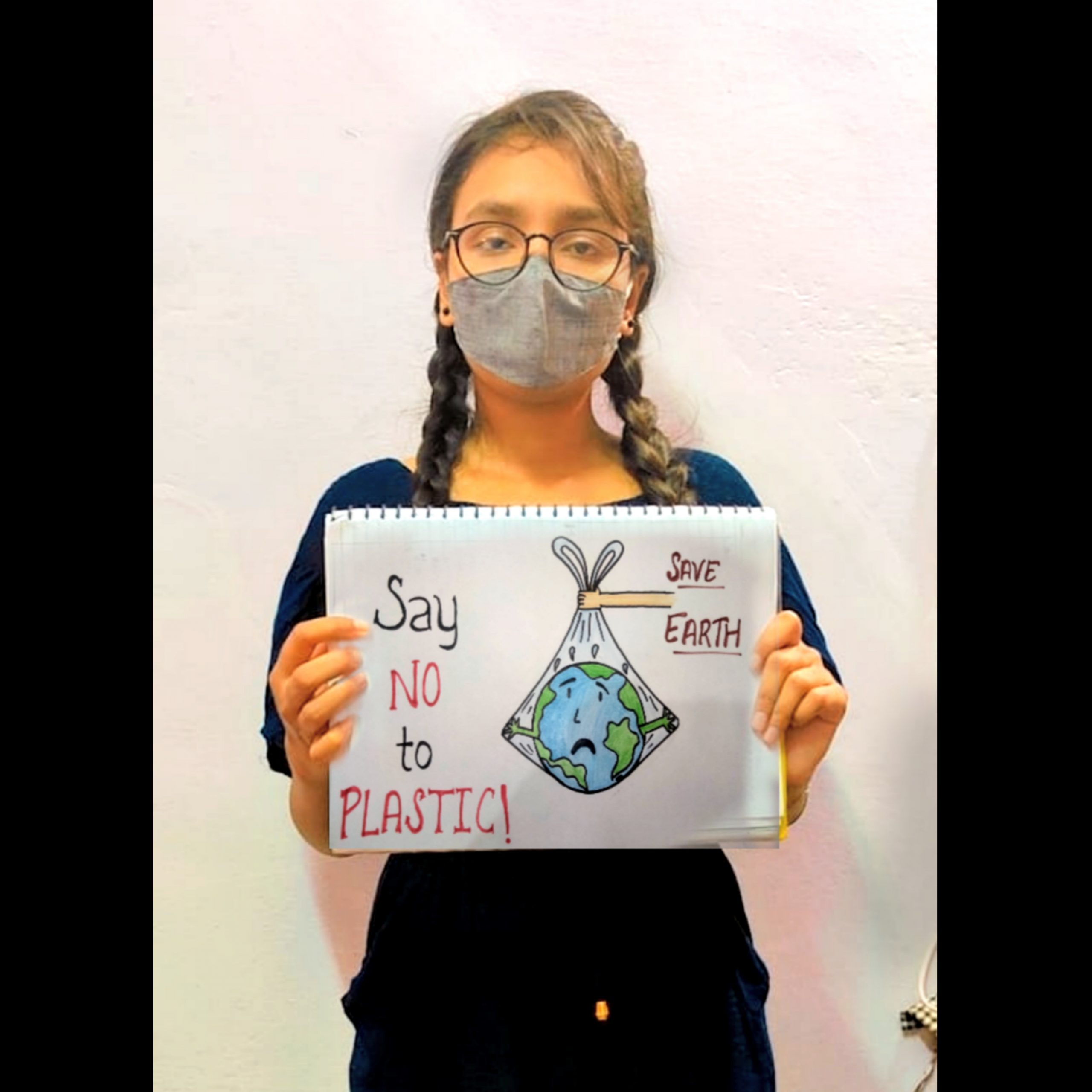 poster on single use plastic – India NCC