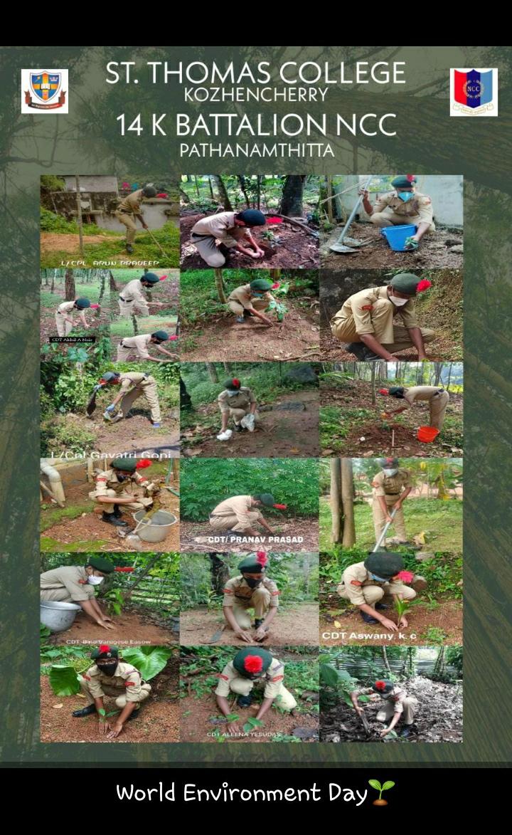 World Environmental Day Activities – India NCC