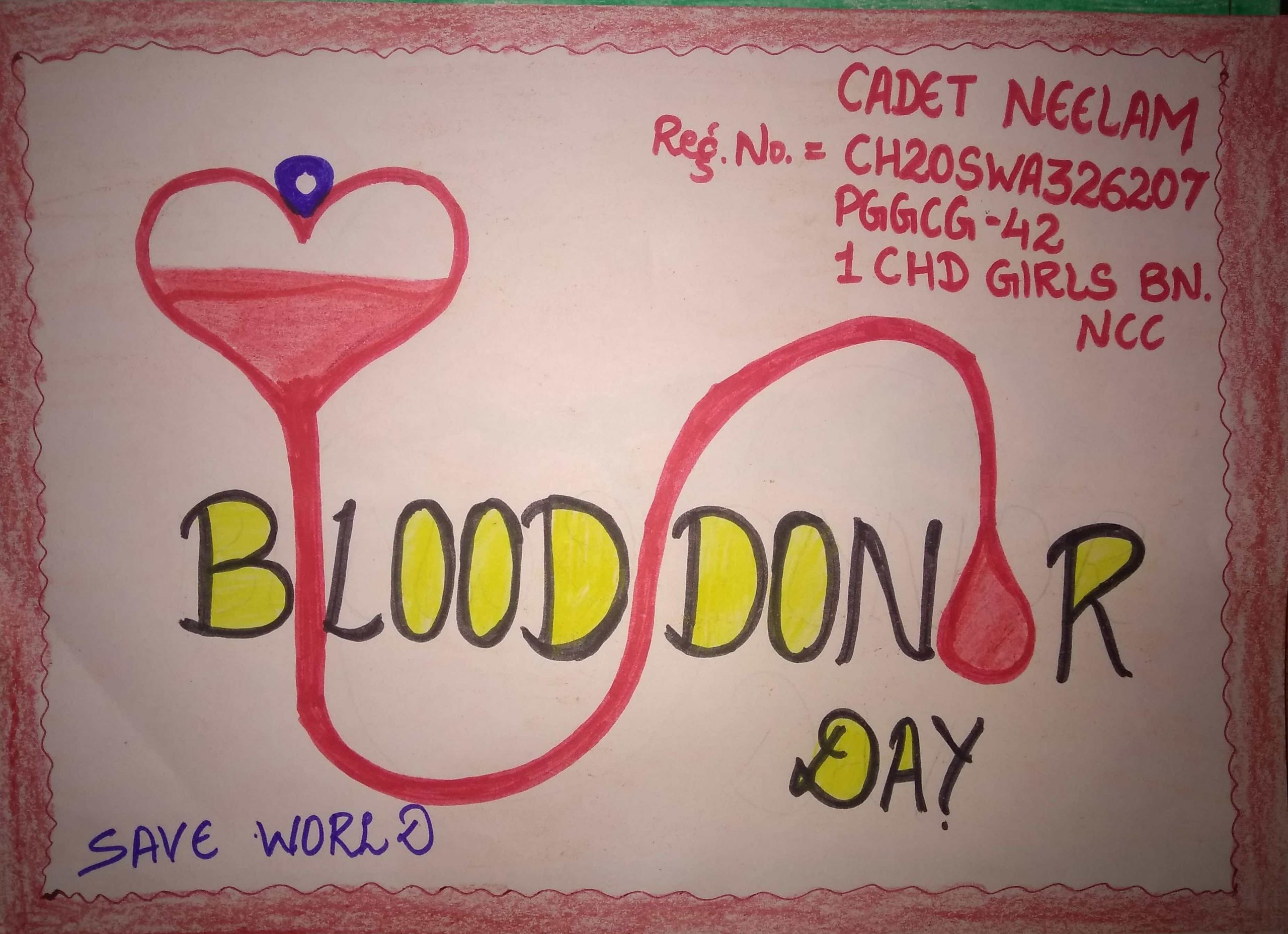 Blood Donor Day – India NCC