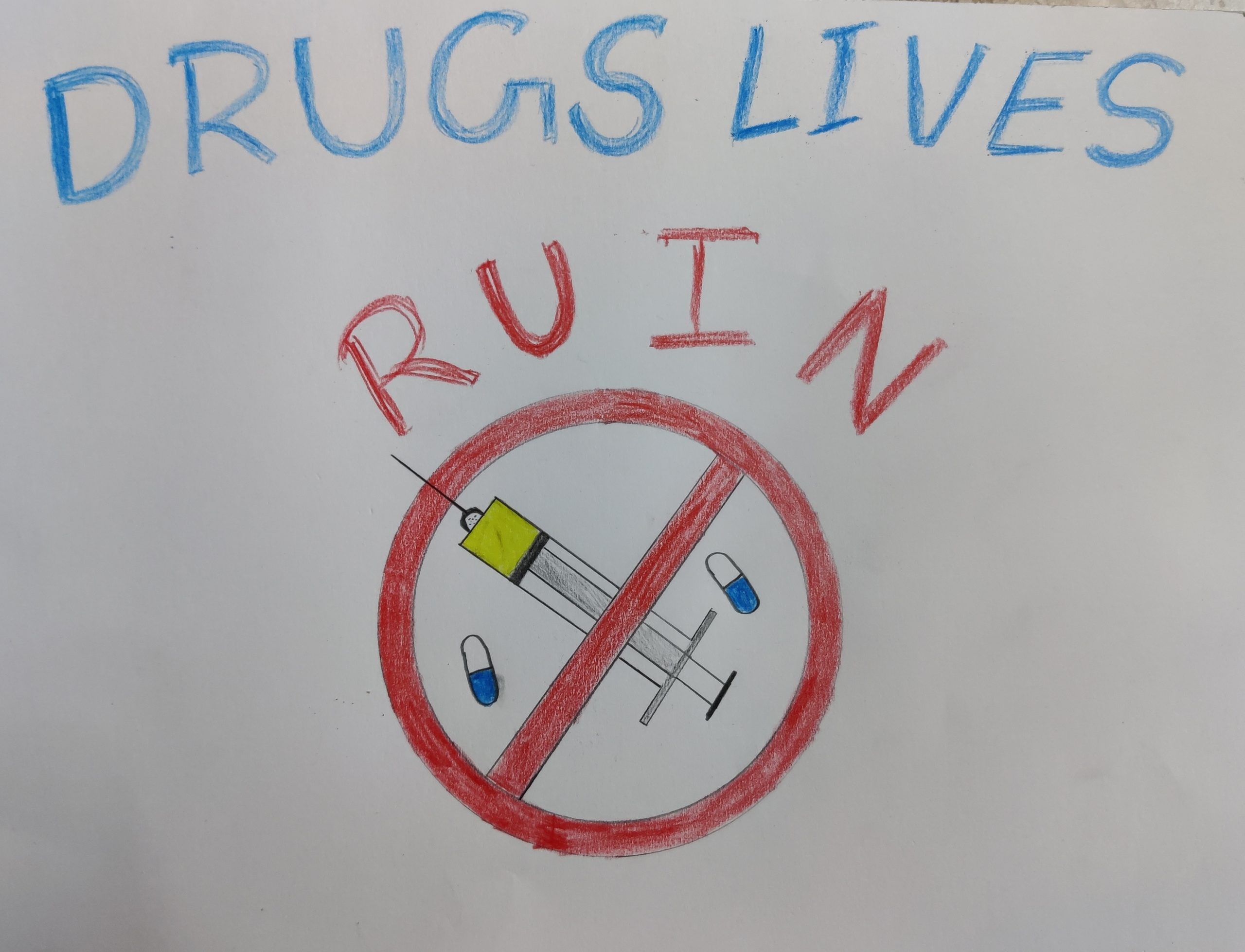 Drugs Ruin Lives – India NCC