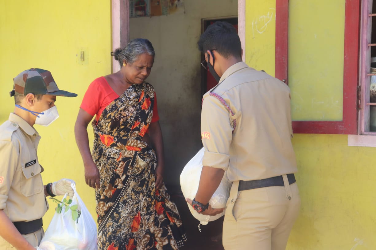 Social service – India NCC