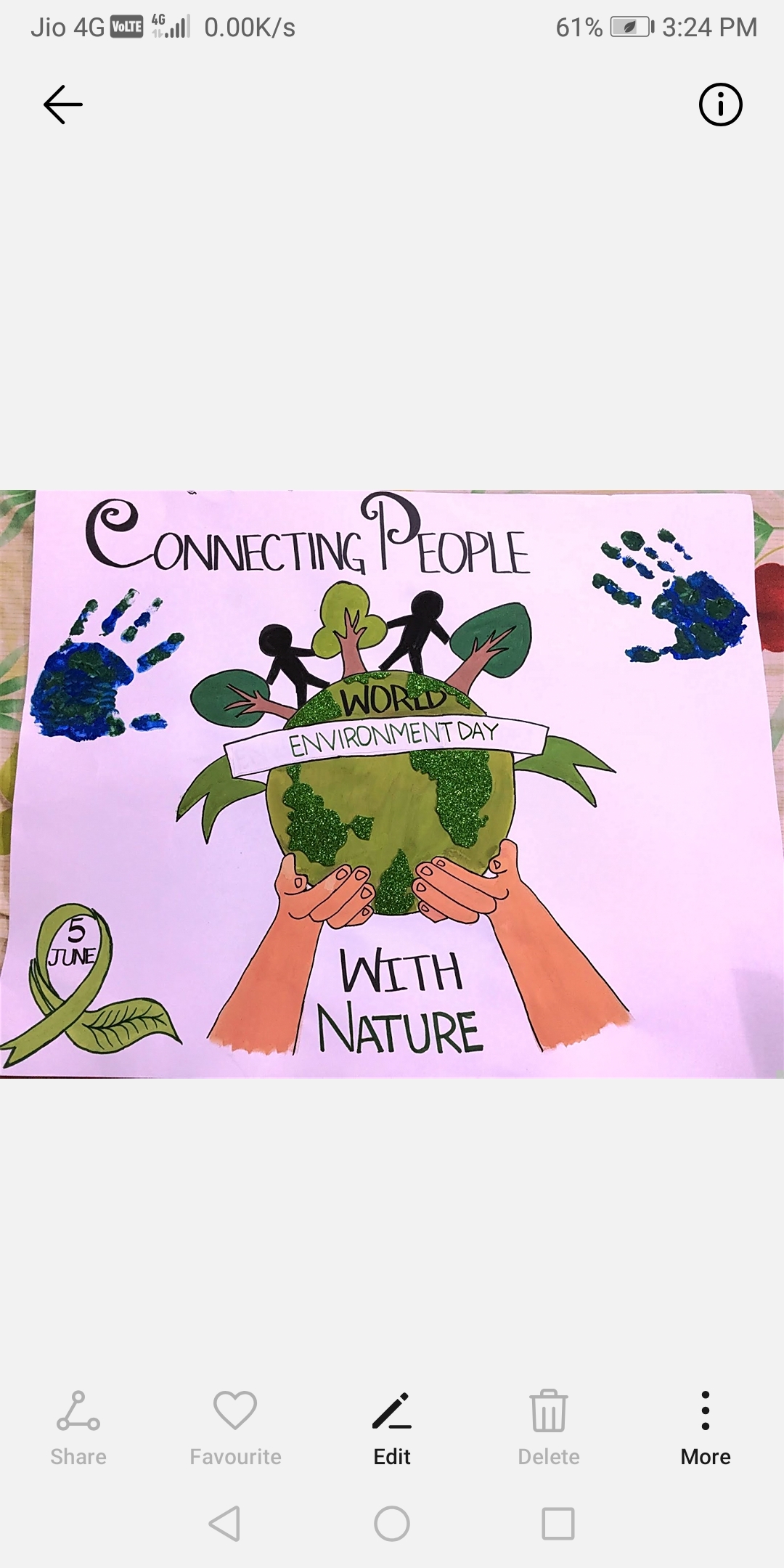 Save environment – India NCC