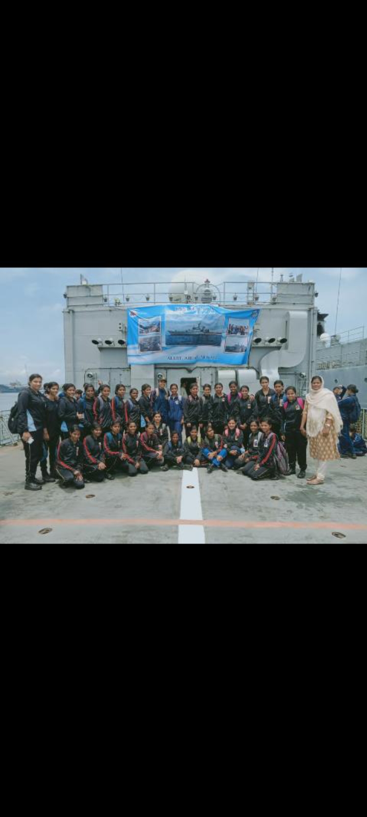 Navel base visit – India NCC