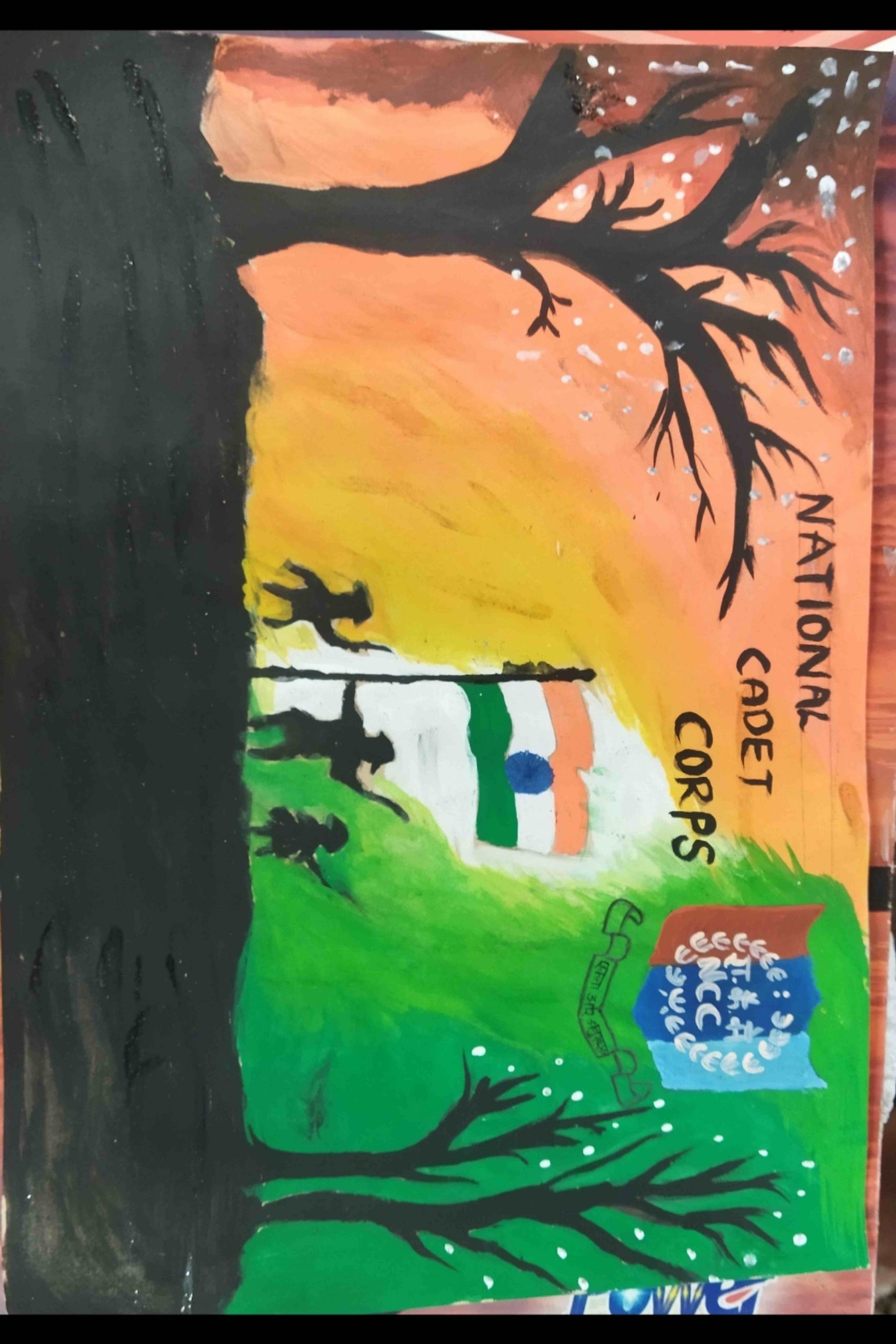 Poster on NCC – India NCC