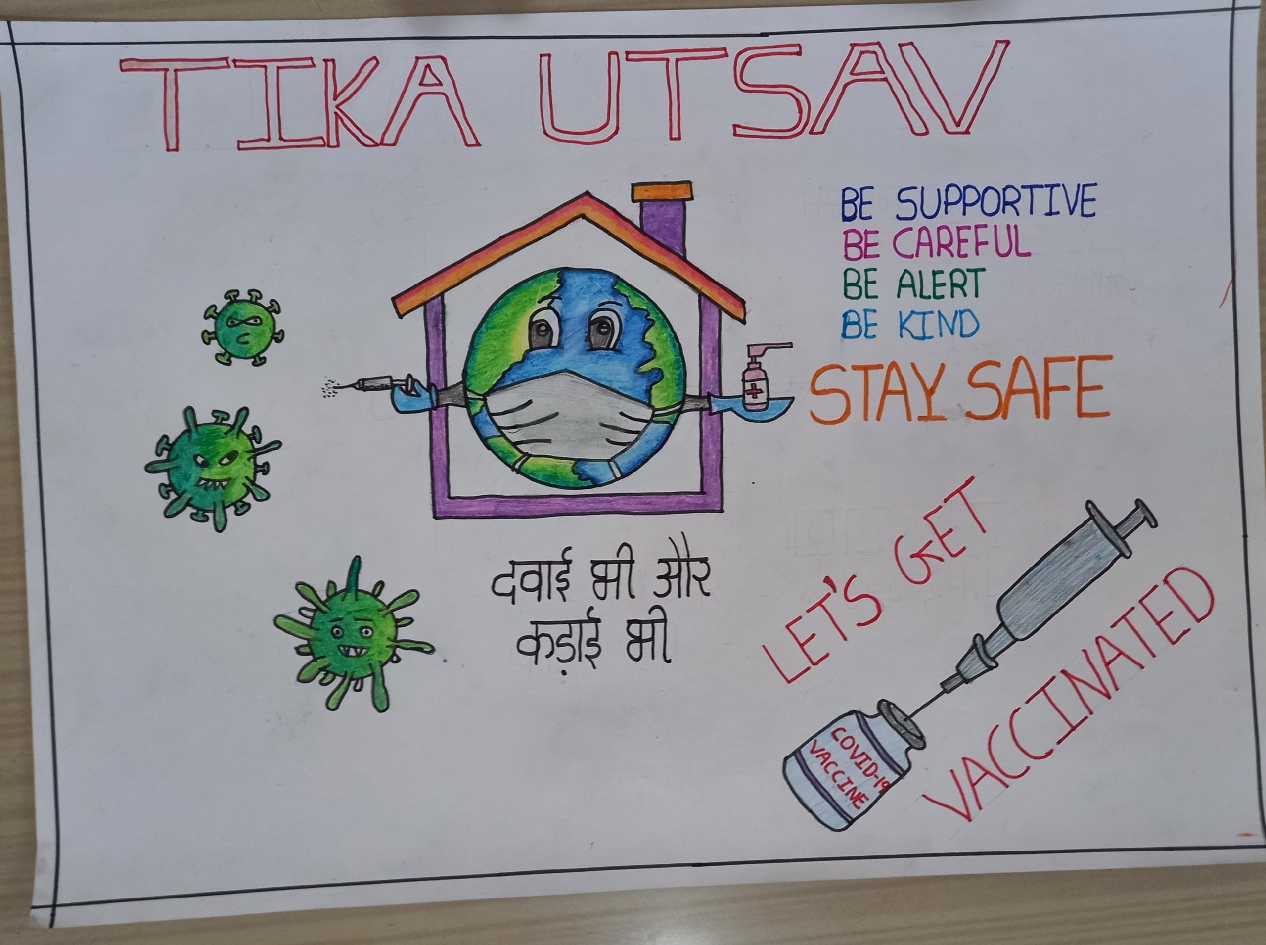 Poster making – India NCC