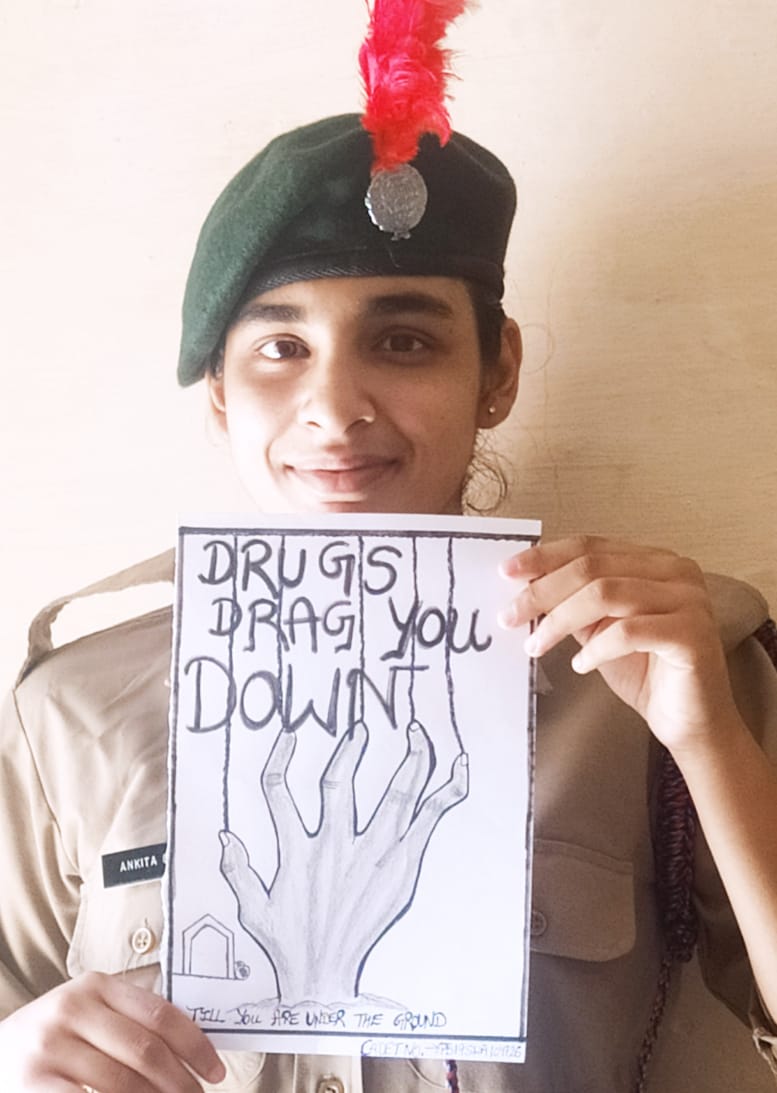 Anti drugs – India NCC