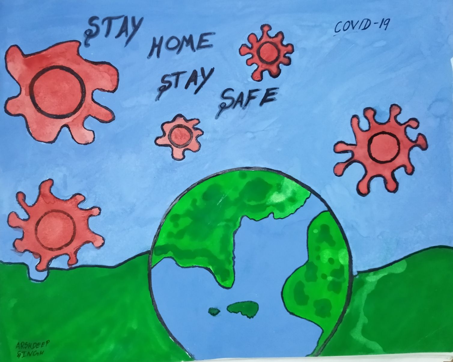 Stay home stay safe – India NCC