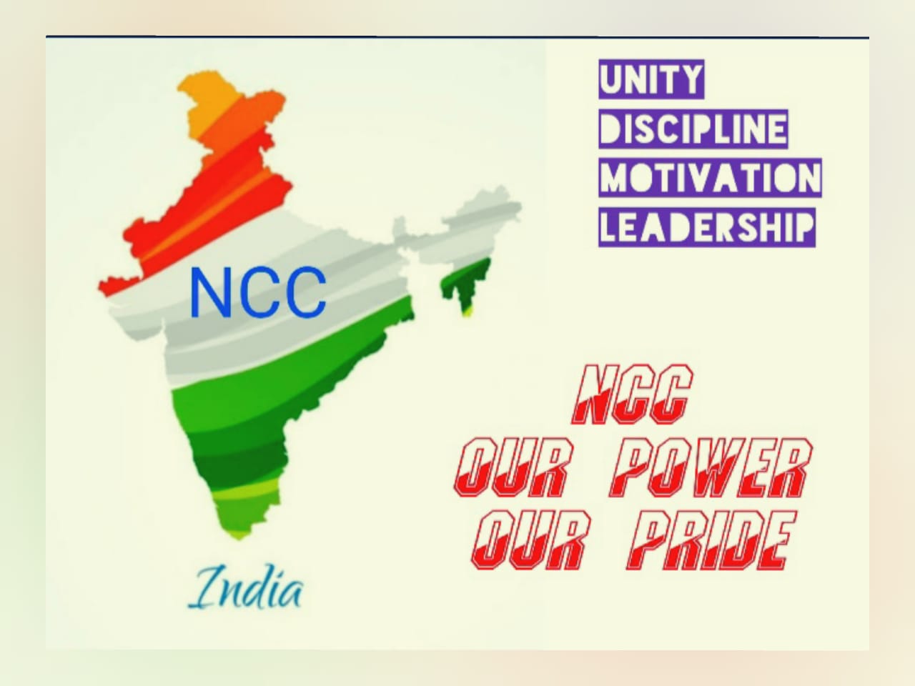 Poster – NCC – India NCC