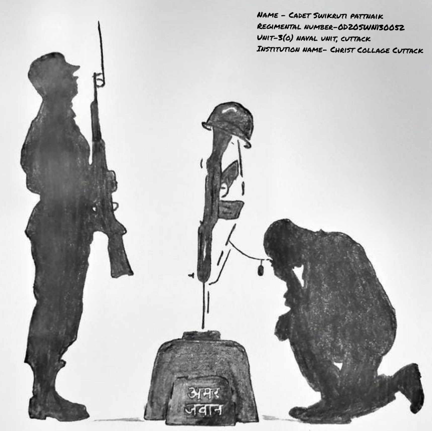 Tribute to Indian defence force – India NCC