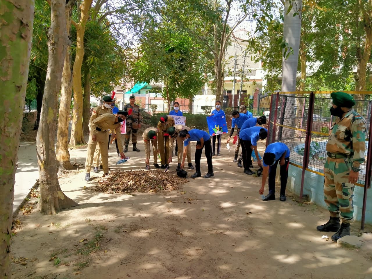 Social activity – India NCC