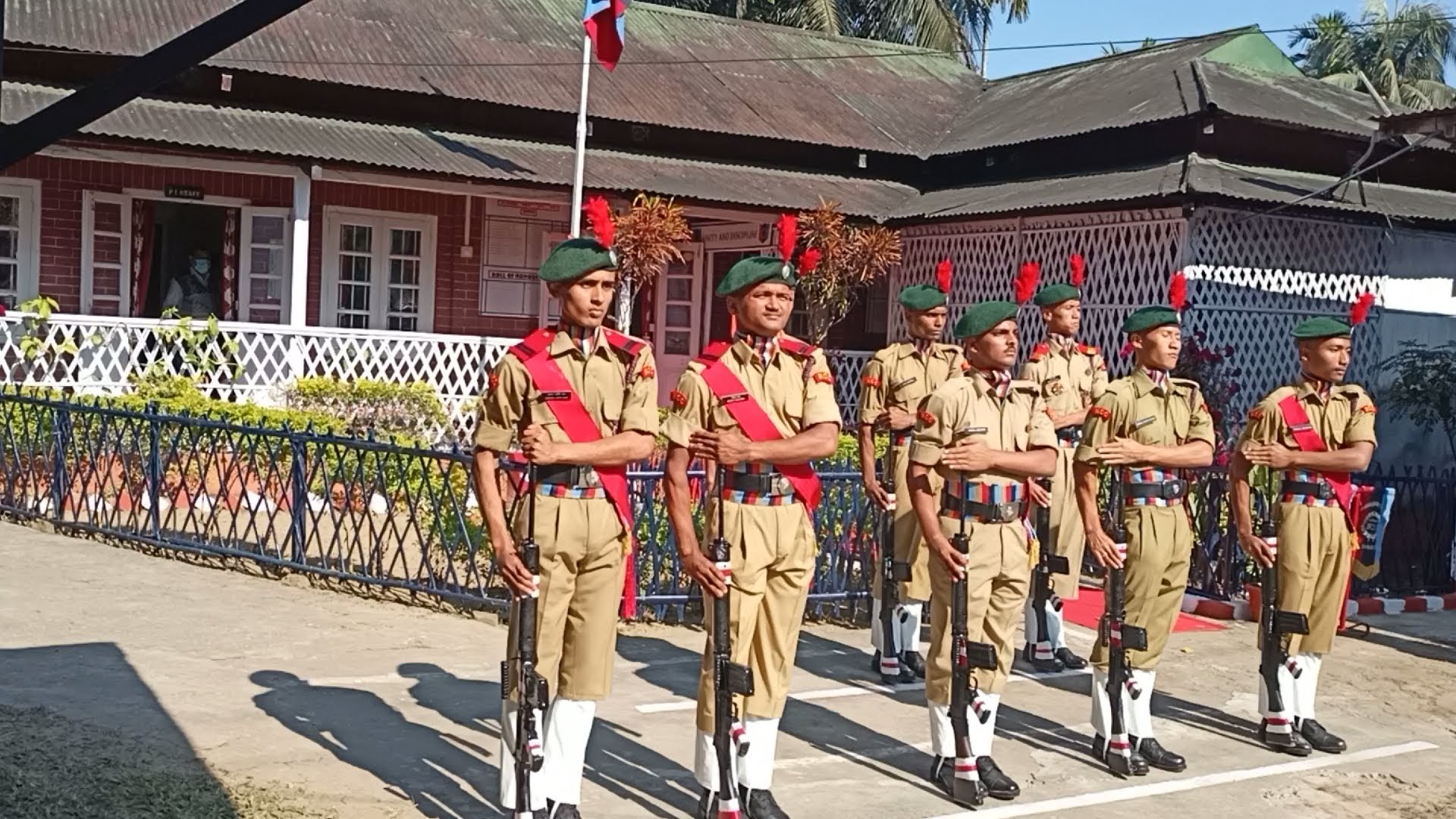 Weapon drill – India NCC