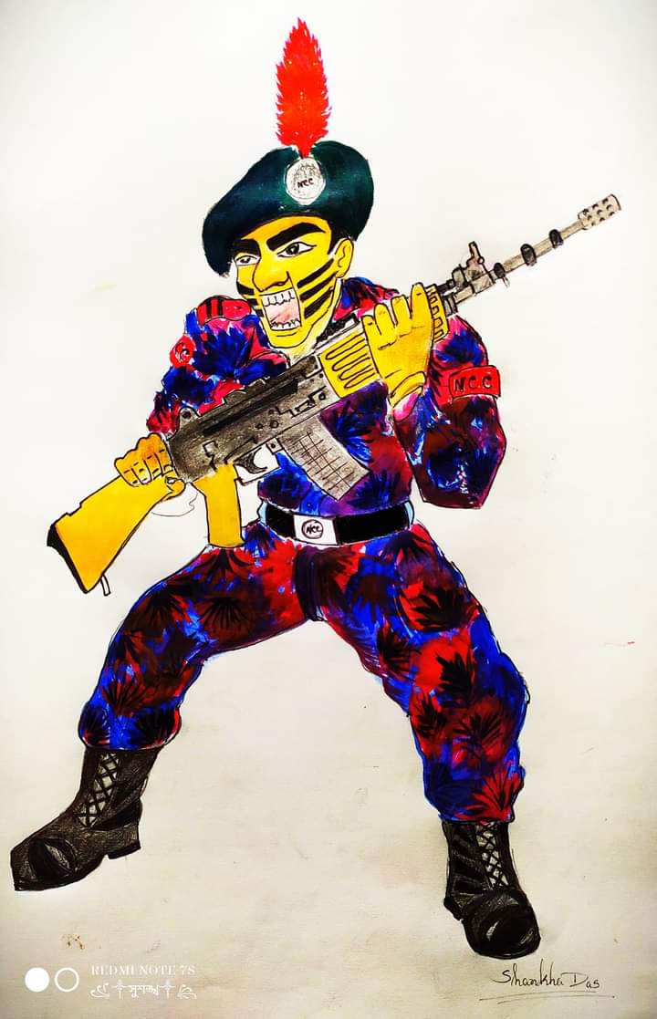 NCC Cadets In Combat Uniform – India NCC