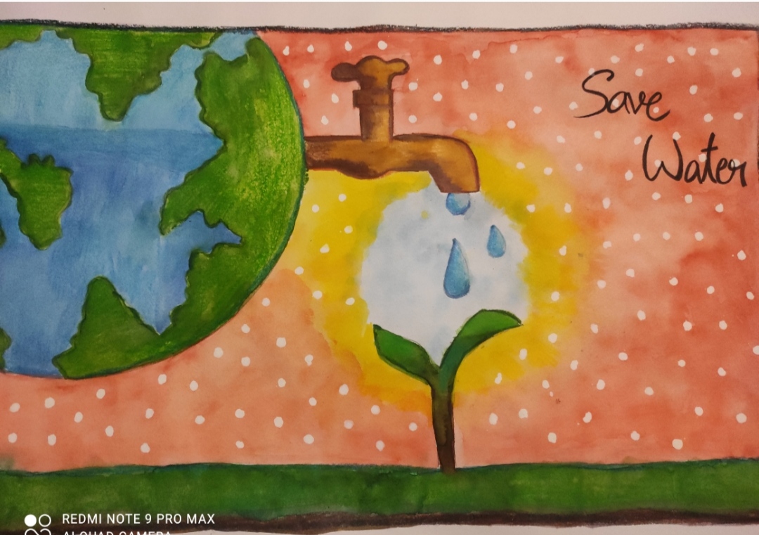 Save water – India NCC