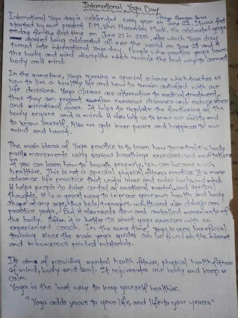 Article Writing On International Yoga Day India NCC article-writing-on-international-yoga-day-india-ncc
