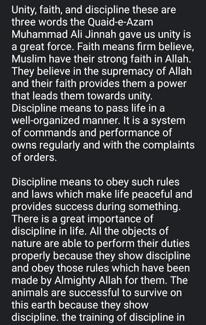 Unity ,faith amd discipline – India NCC