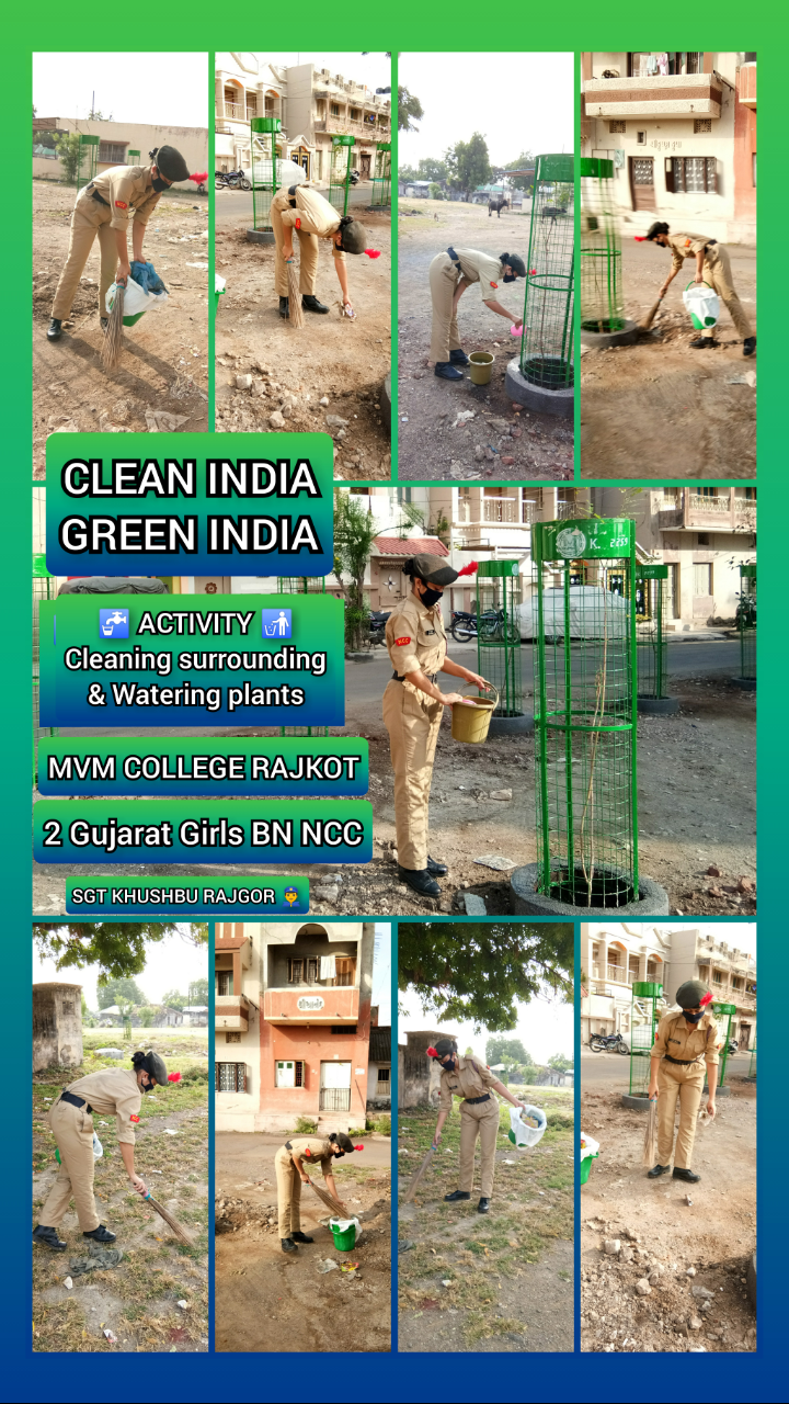 Clean India Green India – India NCC