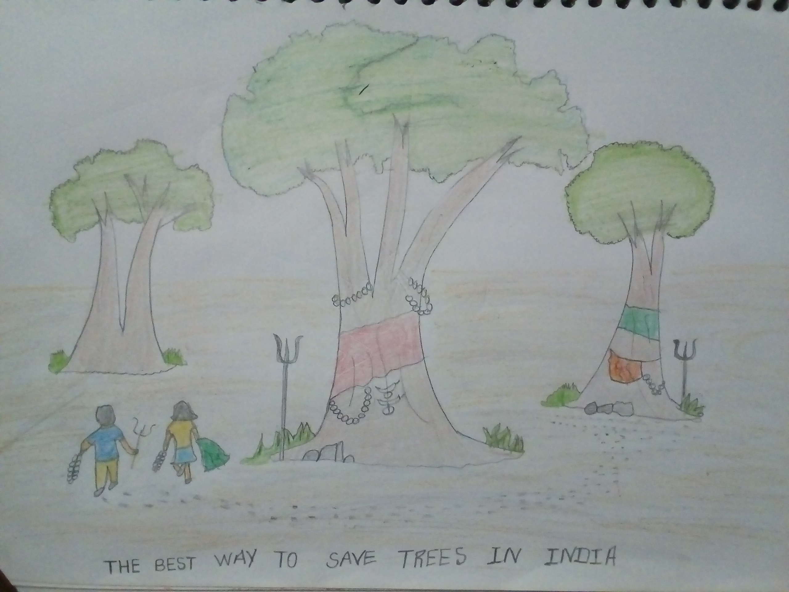 Save trees – India NCC