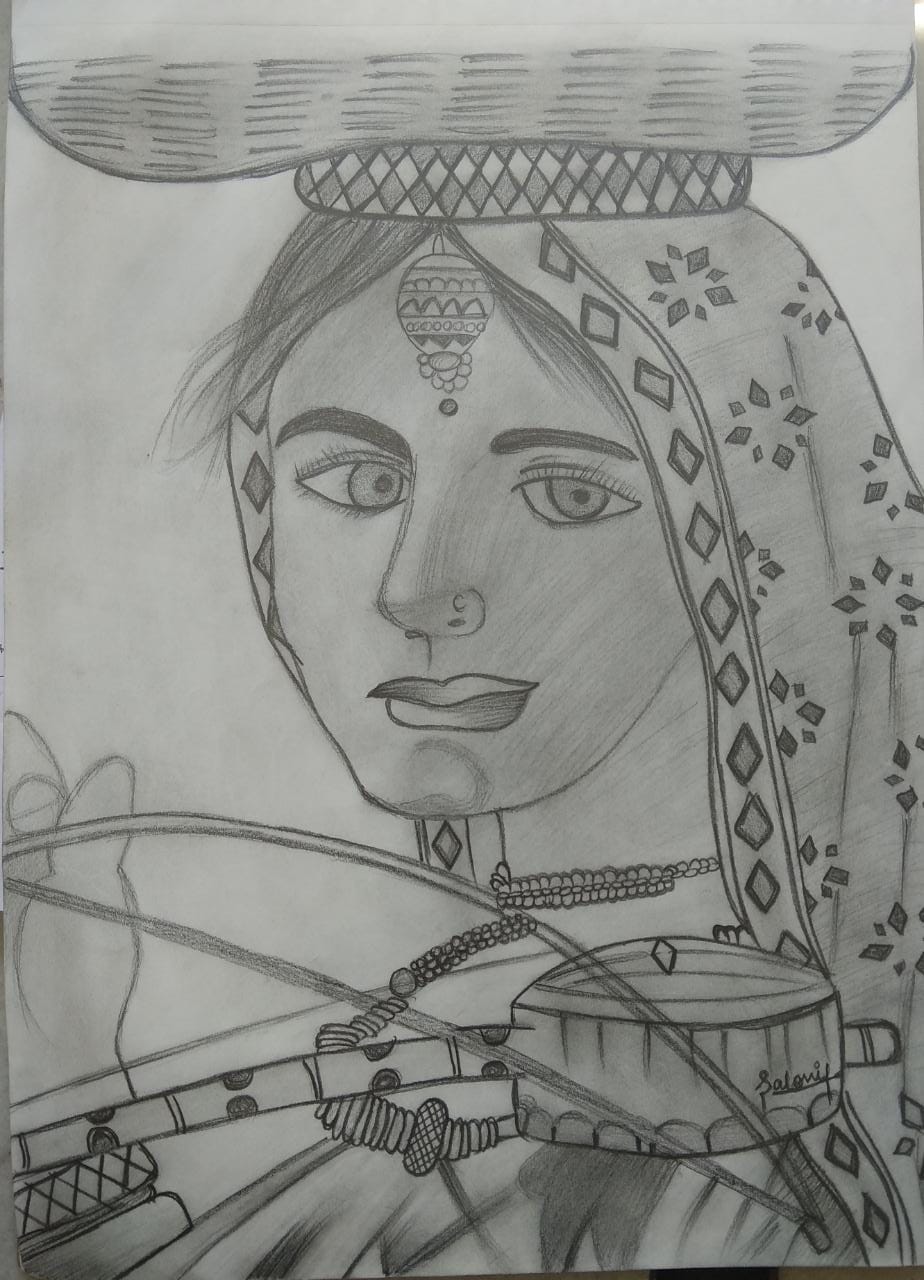 Art on Rajasthani culture – India NCC
