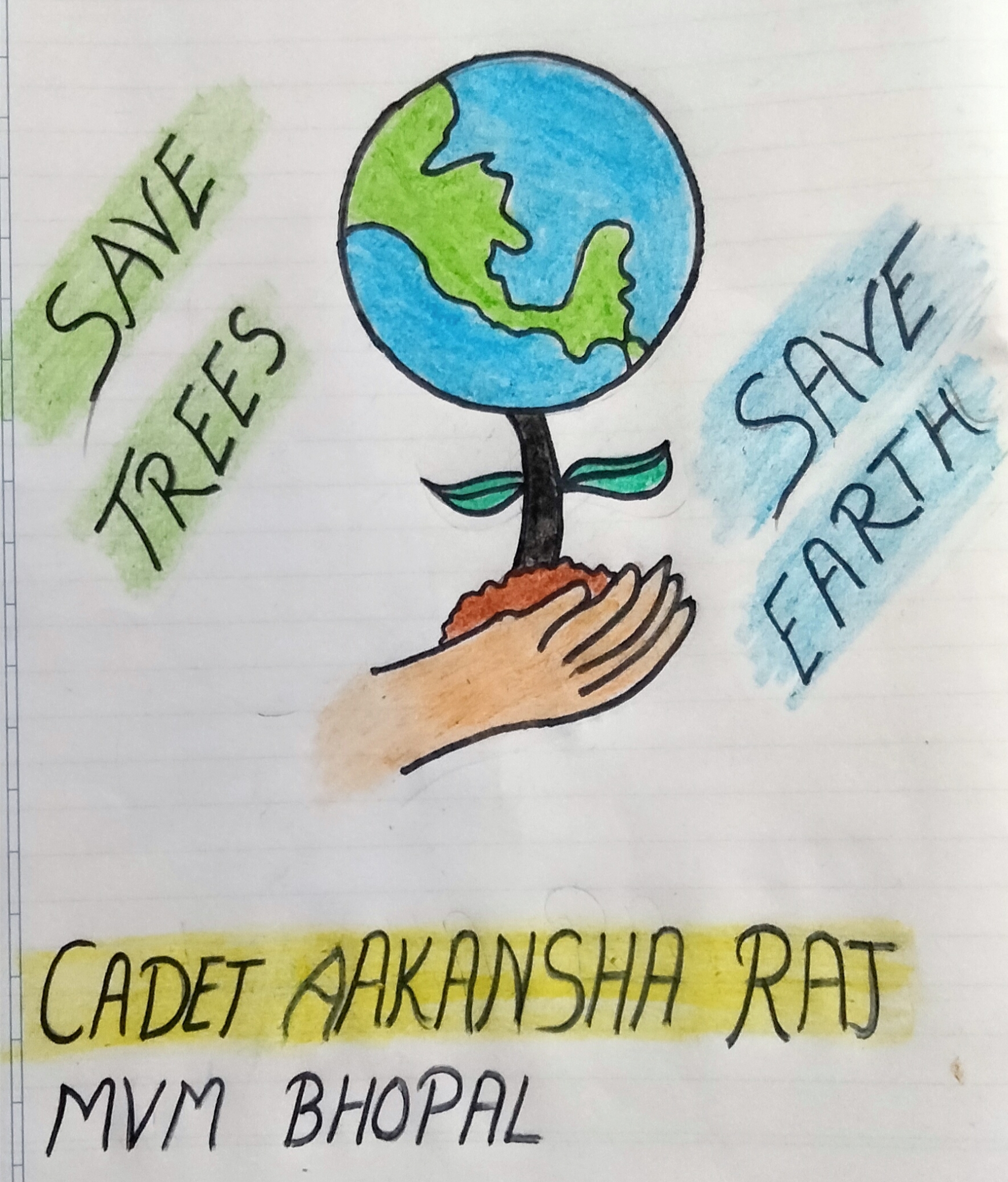 Save environment – India NCC