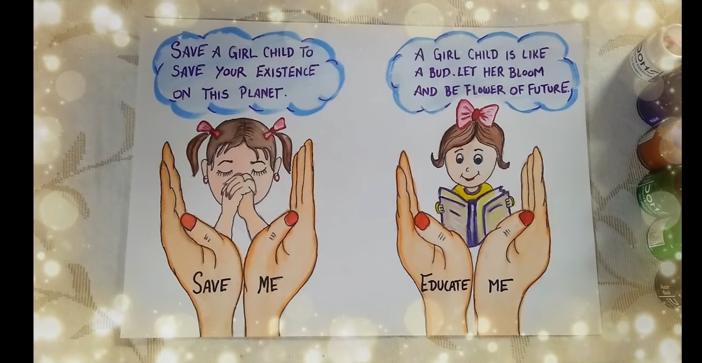 Save girl child – India NCC