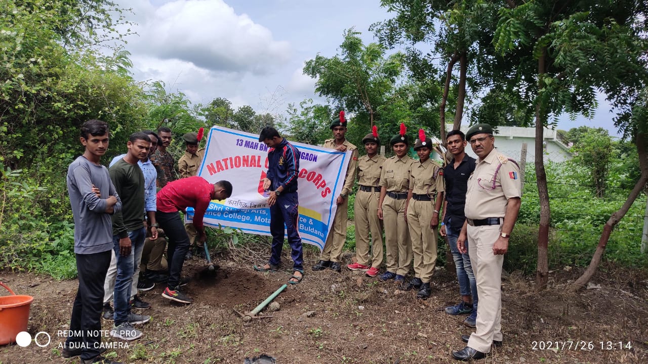 Kargil day celibretion trees plantation – India NCC