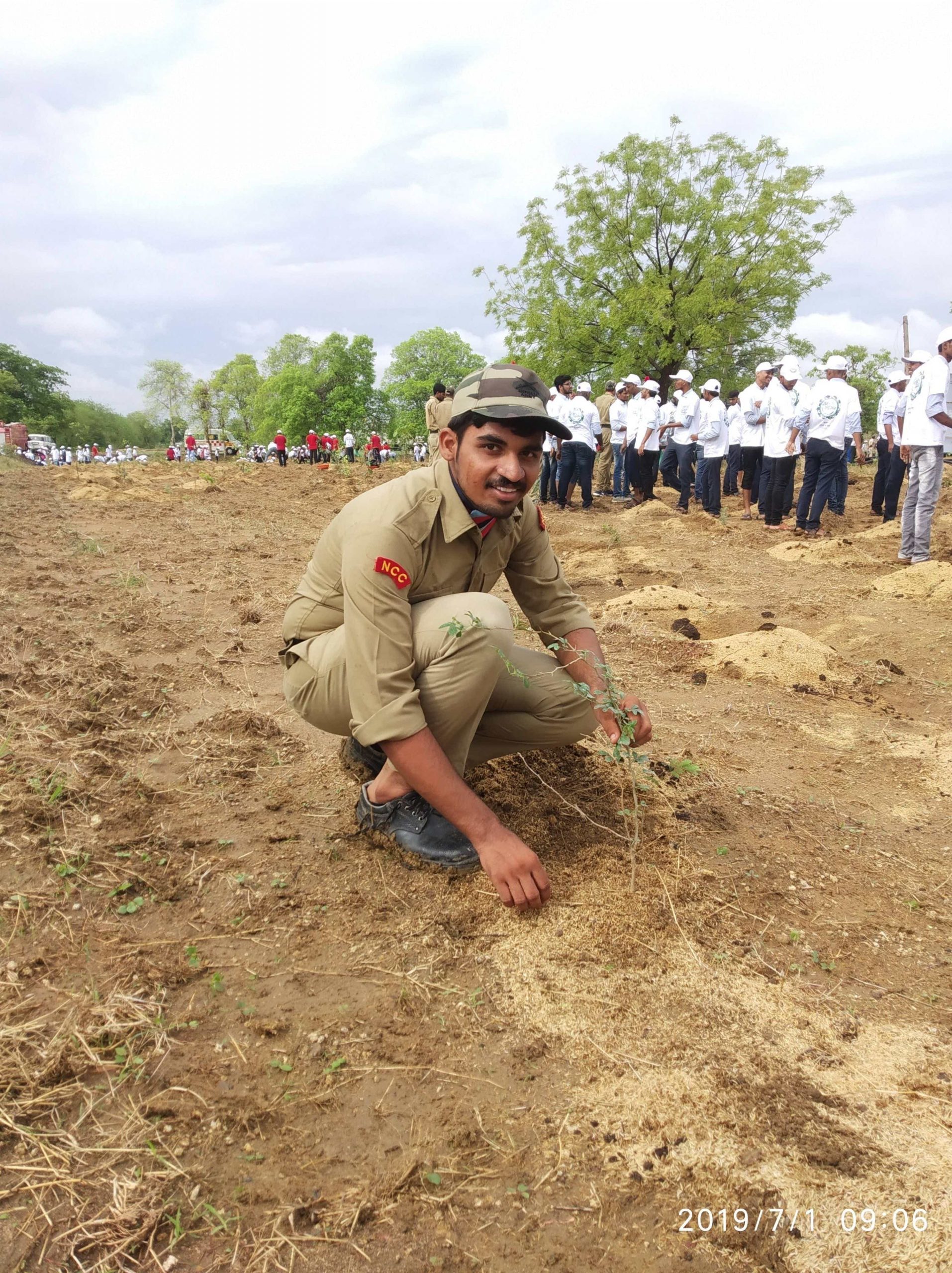 Tree plantation and swatch bharat – India NCC