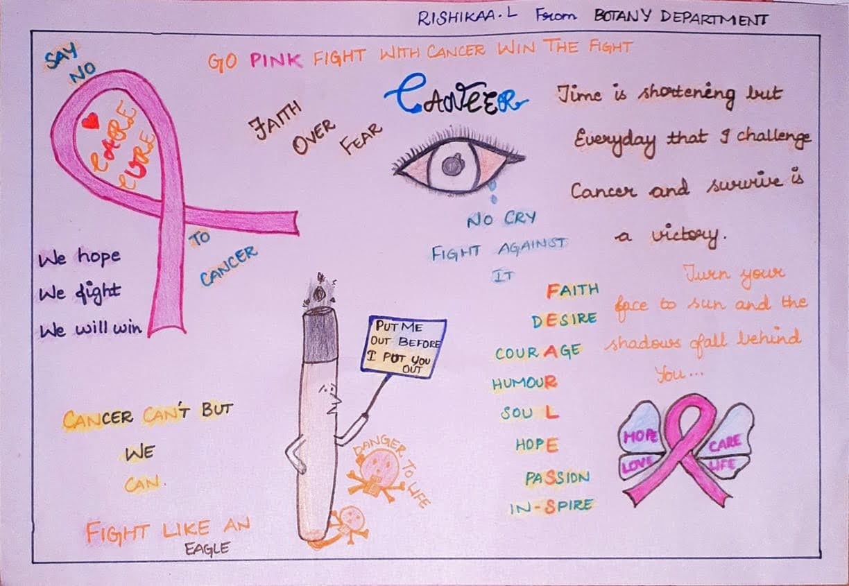 Cancer awareness – India NCC