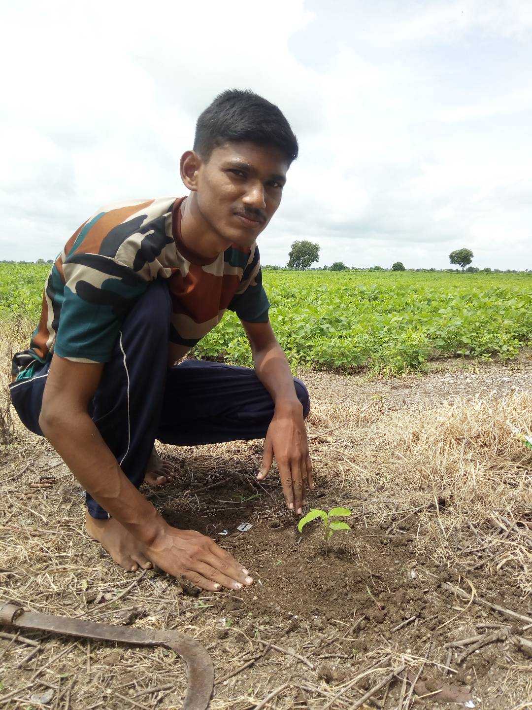 Tree Plantation In Own farm – India NCC